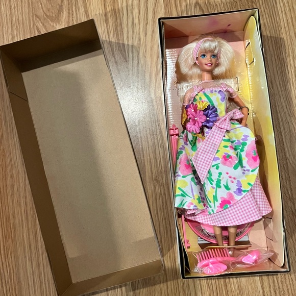 Mattel | Toys | Nibnrfp Avon Special Edition Spring Petals Barbie Doll ...
